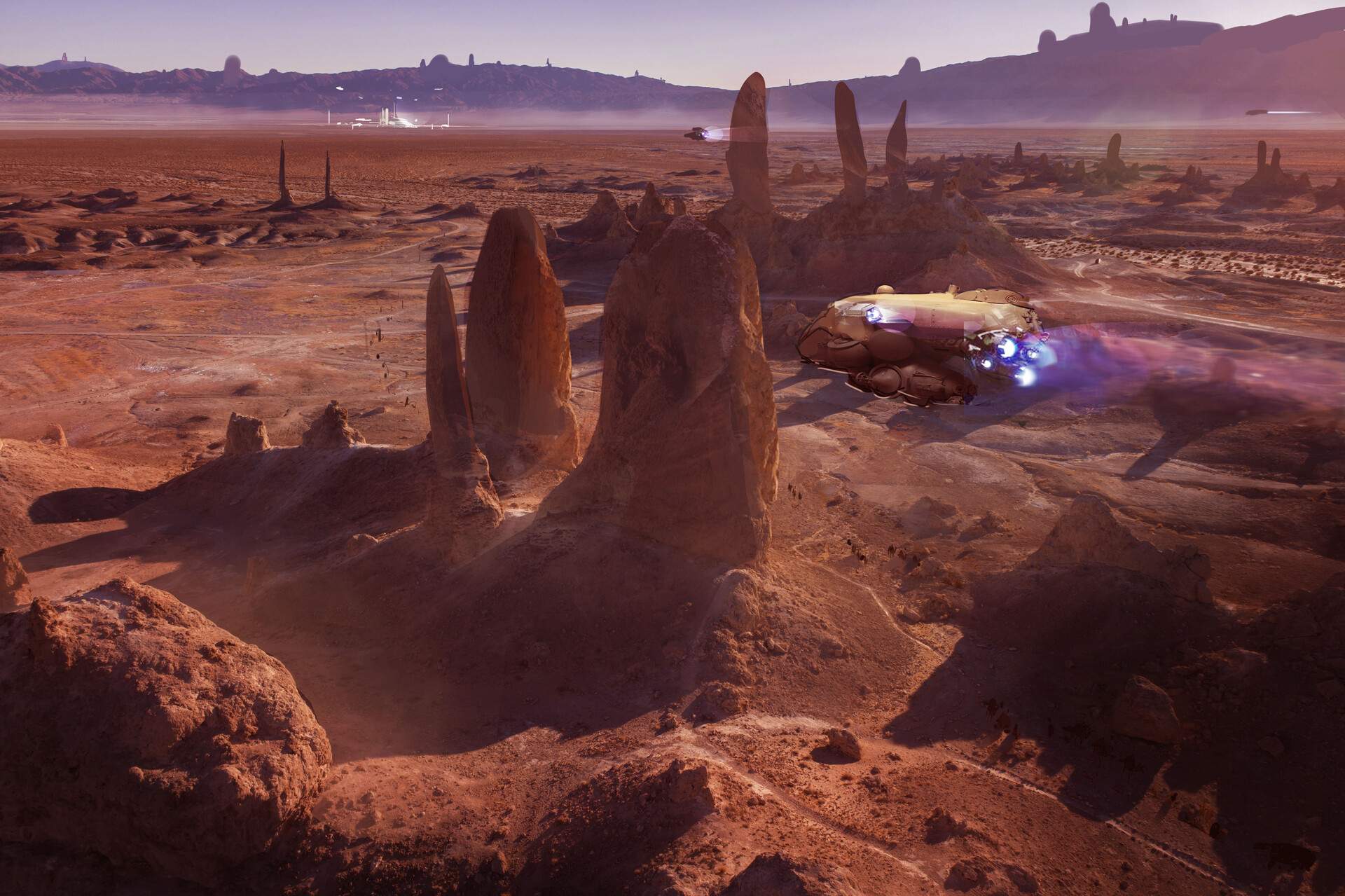 ArtStation - frame temple arrival