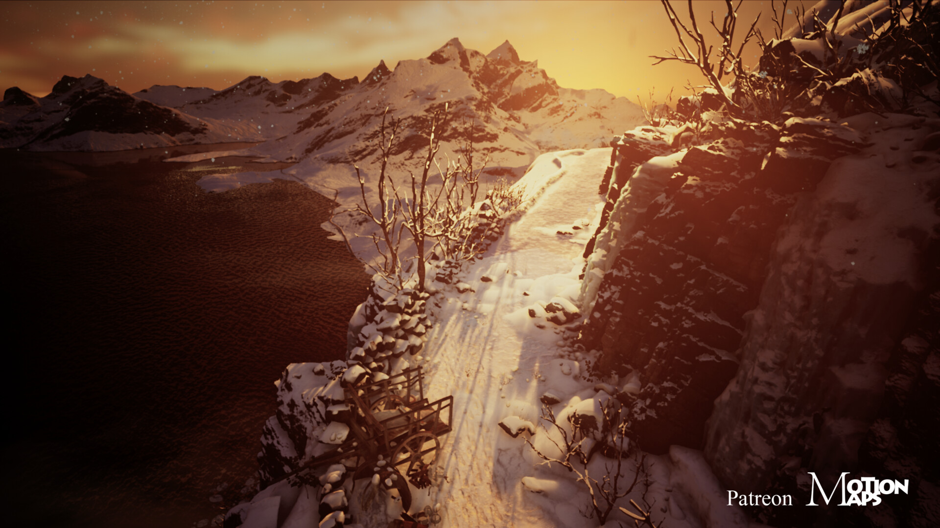 Motion Maps - Mountain Road