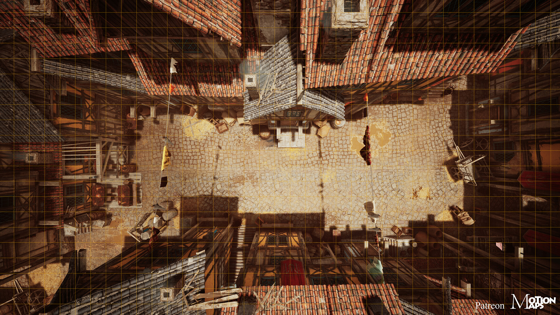 Motion Maps - Medieval Street