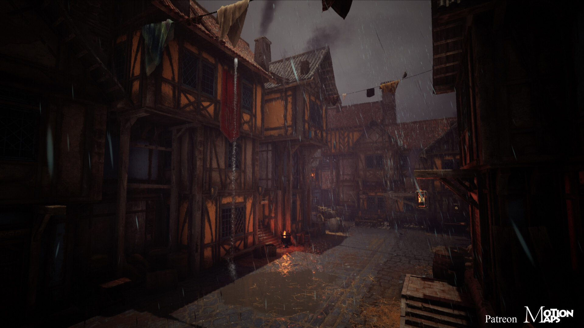 Motion Maps - Medieval Street