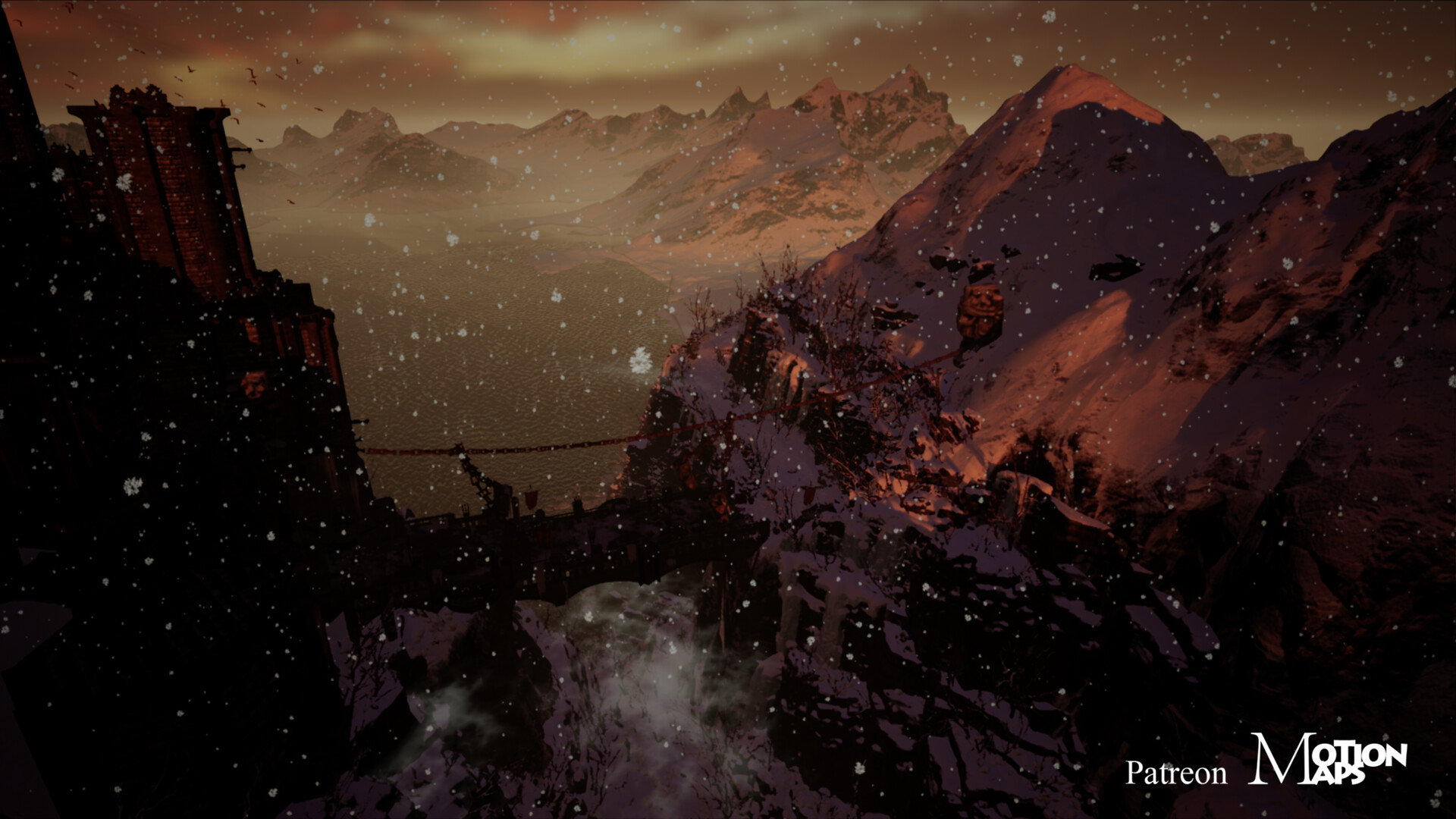 Motion Maps - A bridge to the Dark Fortress