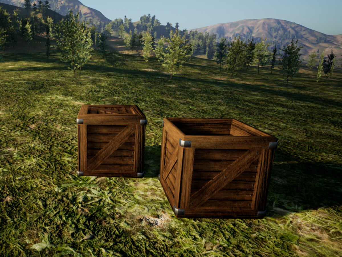 ArtStation - Medieval Crates