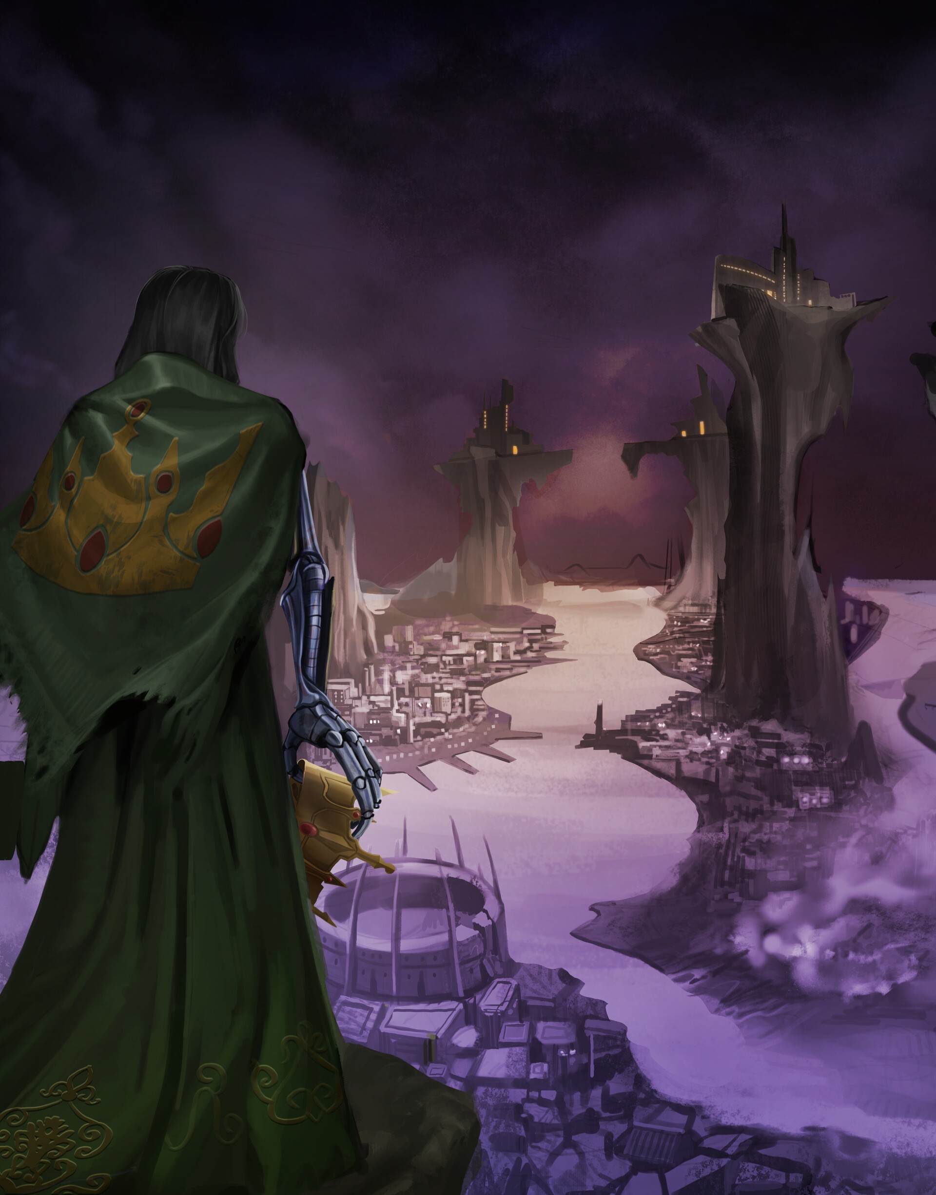 GAOZ - Dread Metrol: Into the Mists - Cover Illustration