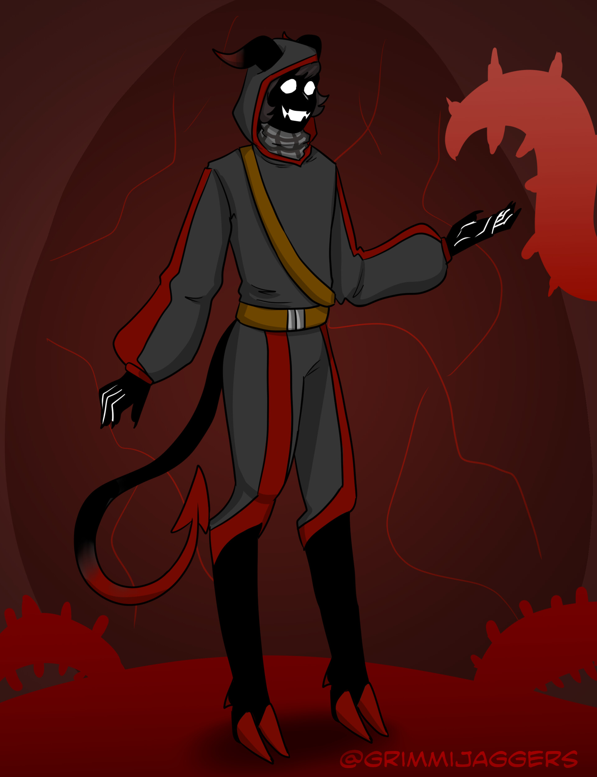 Grimmijaggers - Dream SMP Character designs