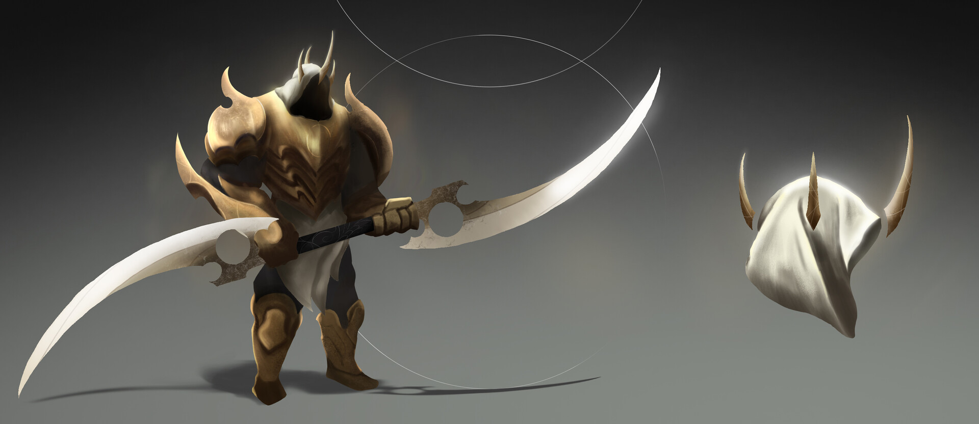 ArtStation - Irun The Forsaken Zealot initial concept