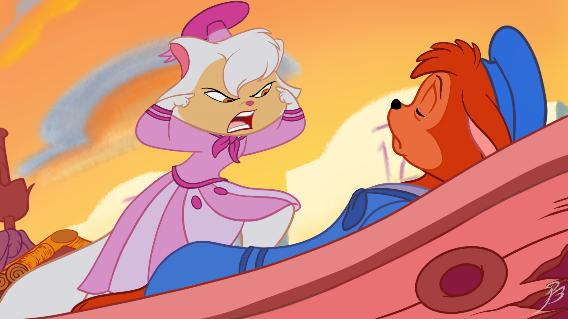 Angel B. - Cats Don't Dance - (Invincible Meme Parody Illustration)