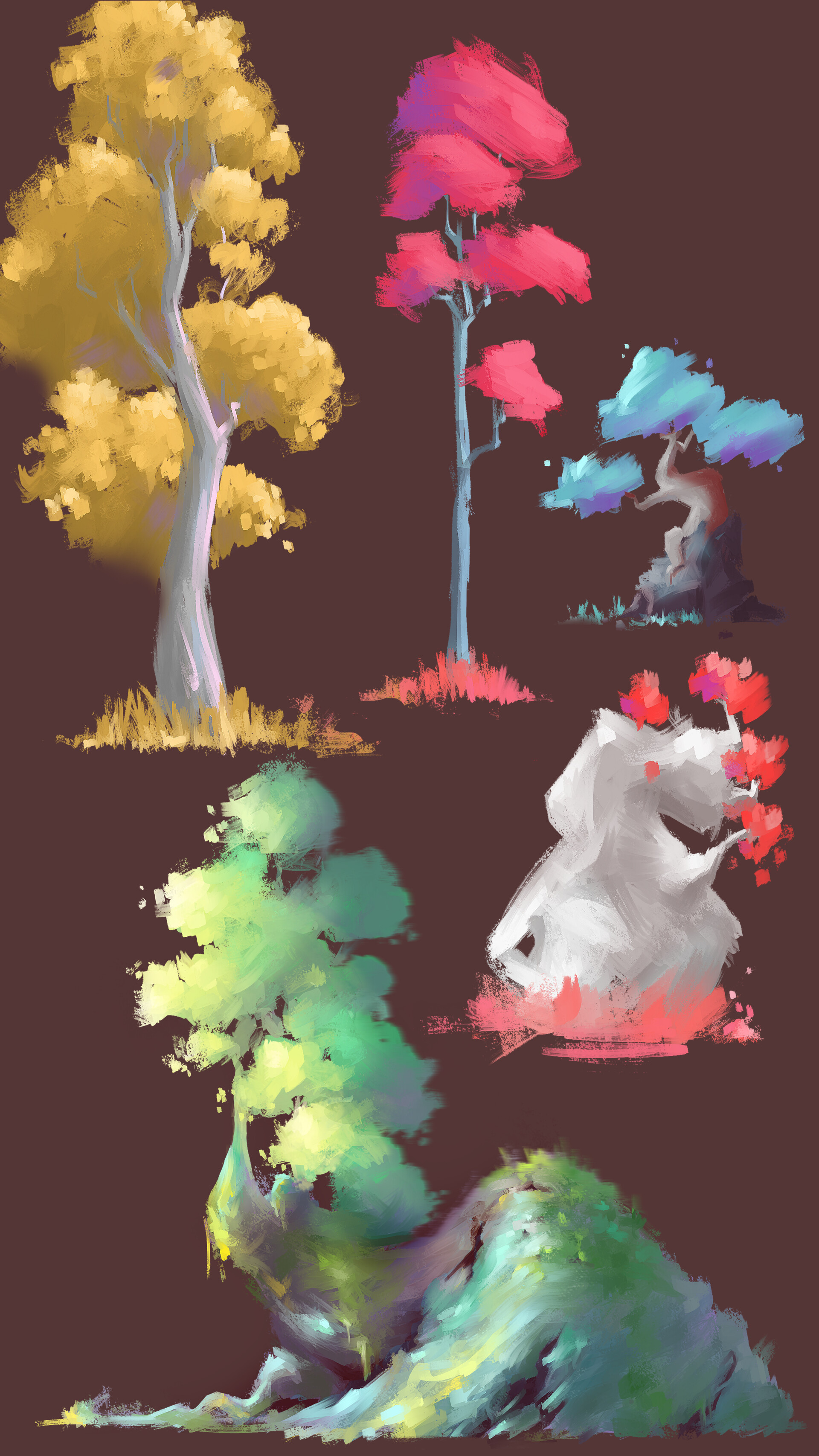 ArtStation - Trees