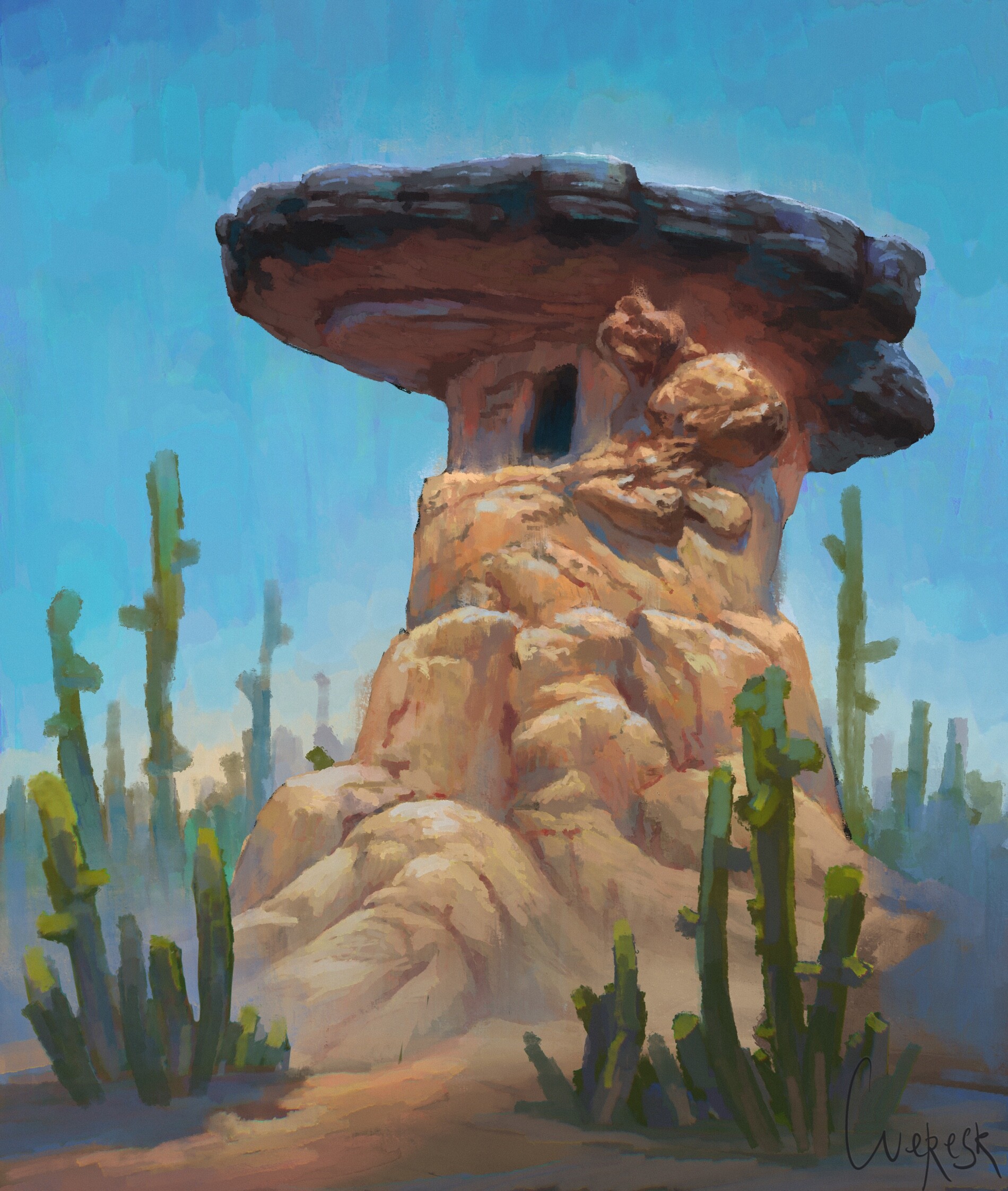 ArtStation - Rock formation