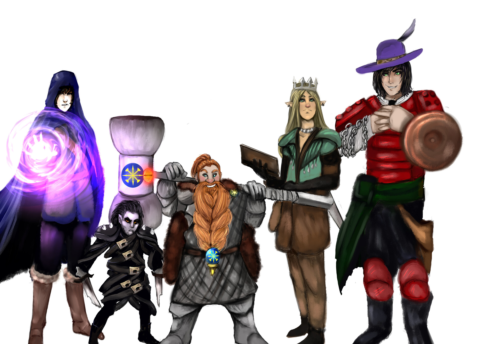 ArtStation - dnd group