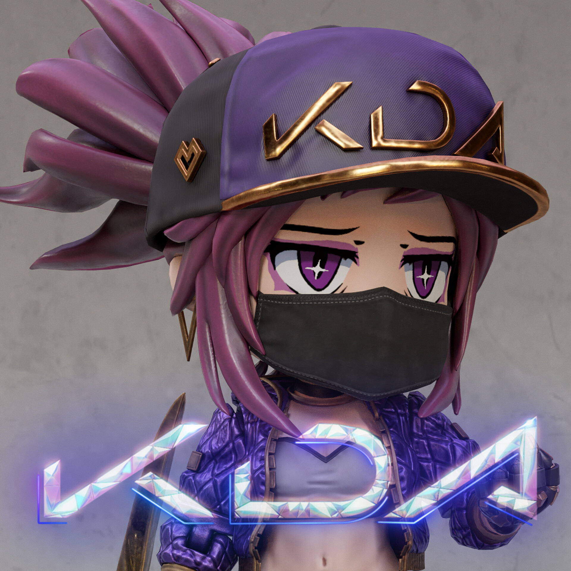 akali chibi kda
