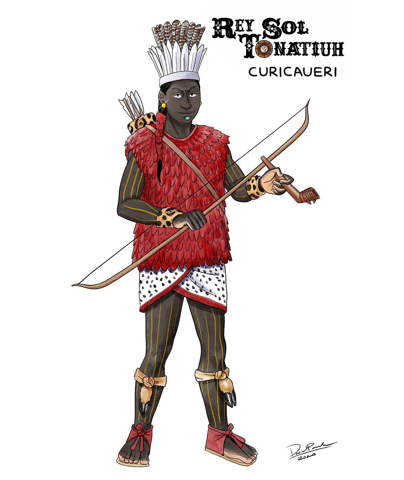 Daniel Parada - Curicaueri and Xaratanga character designs