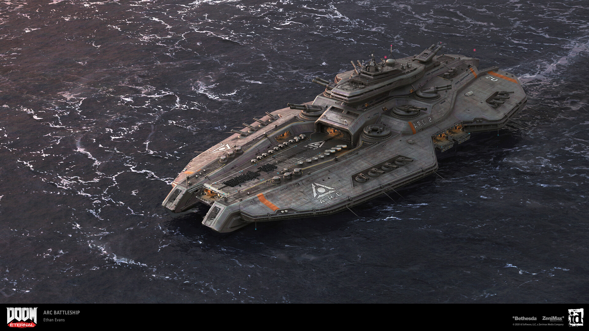 DOOM Eternal DLC| ARC-2 Battleship by Ethan Evans — ProUser.Me