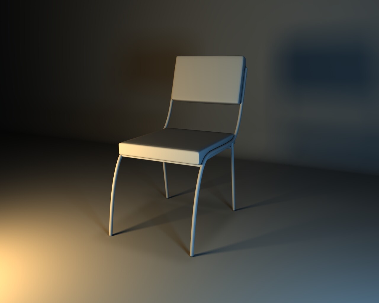 ArtStation - Basic office chair 3D Model ( Shaded model )