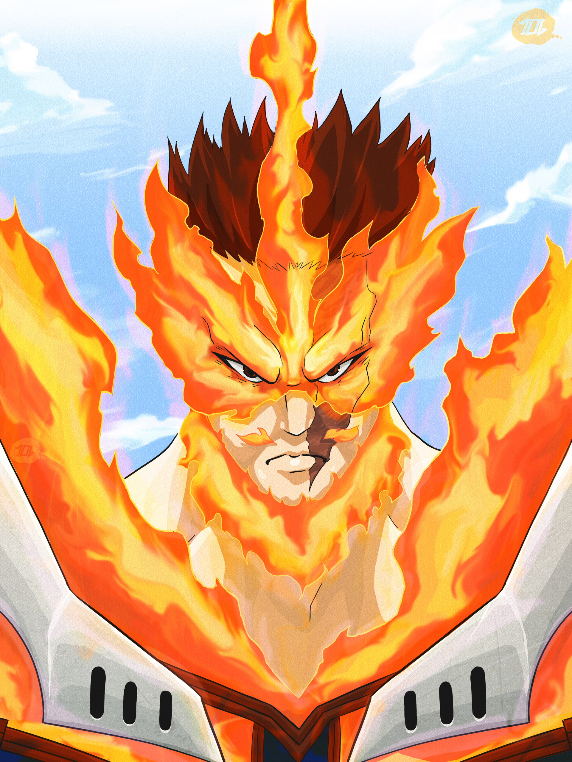 ArtStation - Flame Hero Endeavor