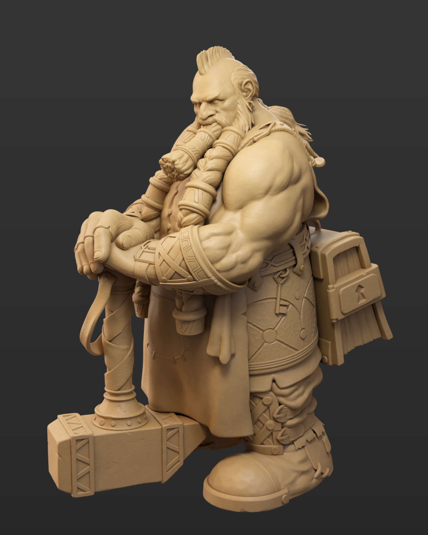 ArtStation - Dwarf Blacksmith