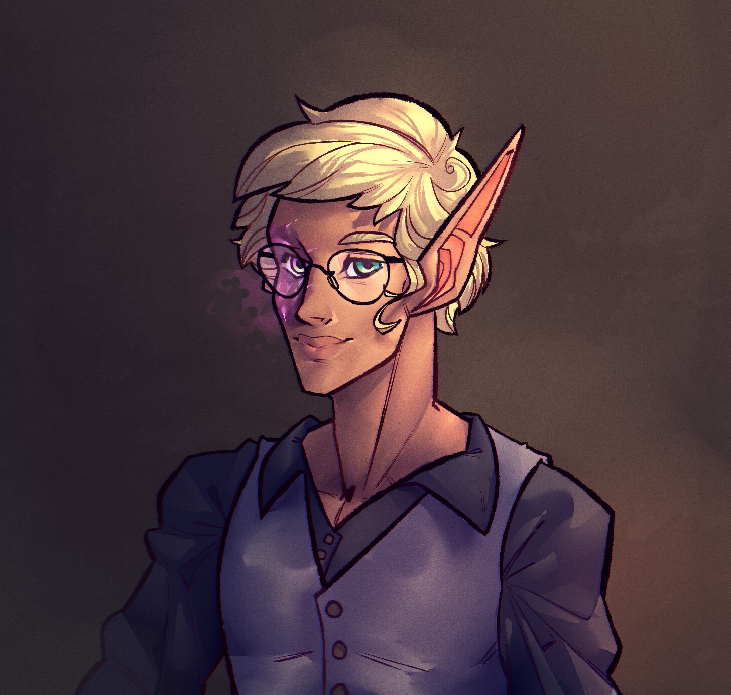 ArtStation - Elf Sorcerer [Commission]