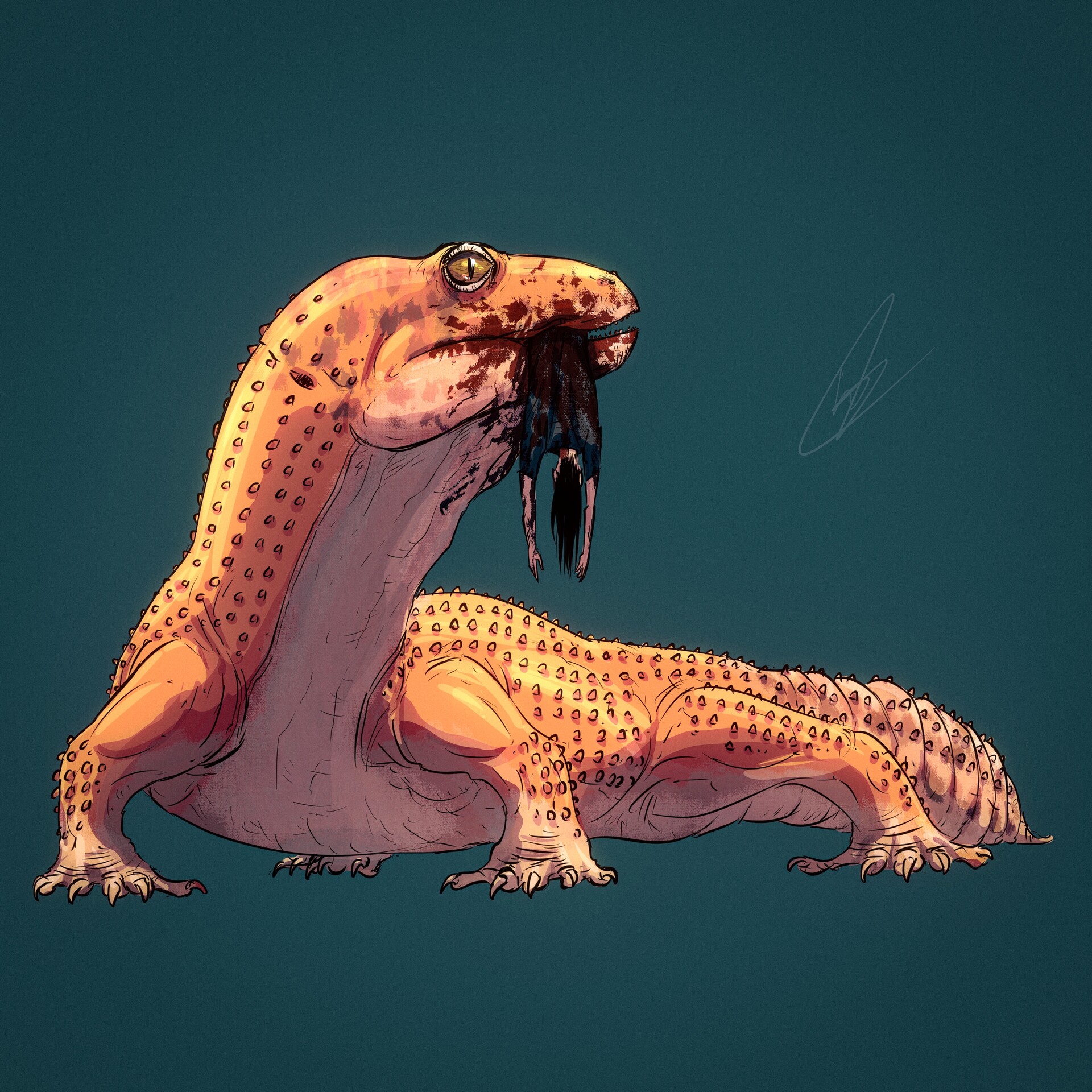 ArtStation - Eublepharis rex