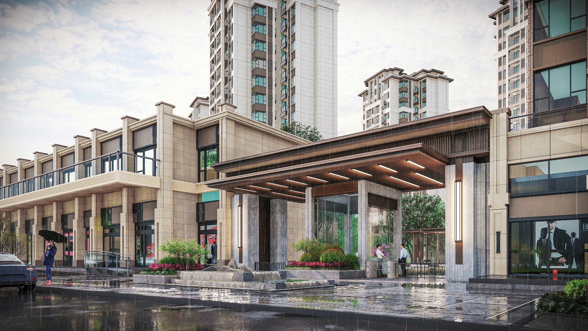 ArtStation - RESIDENTIAL APARTMENT GUIYANG 居住小区 贵阳