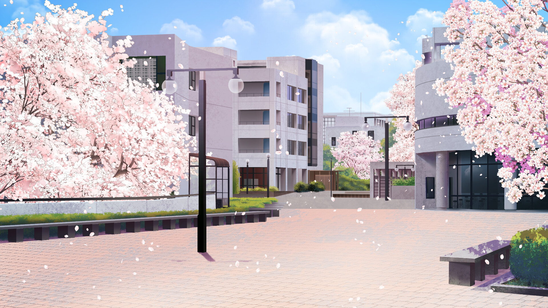 ArtStation - Otome Game Background