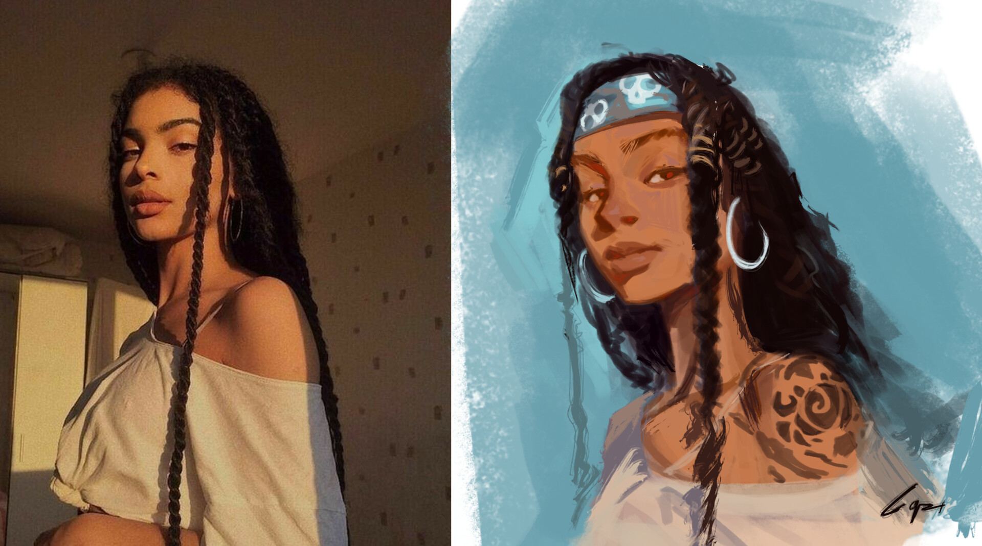 ArtStation - Random Painting exercice