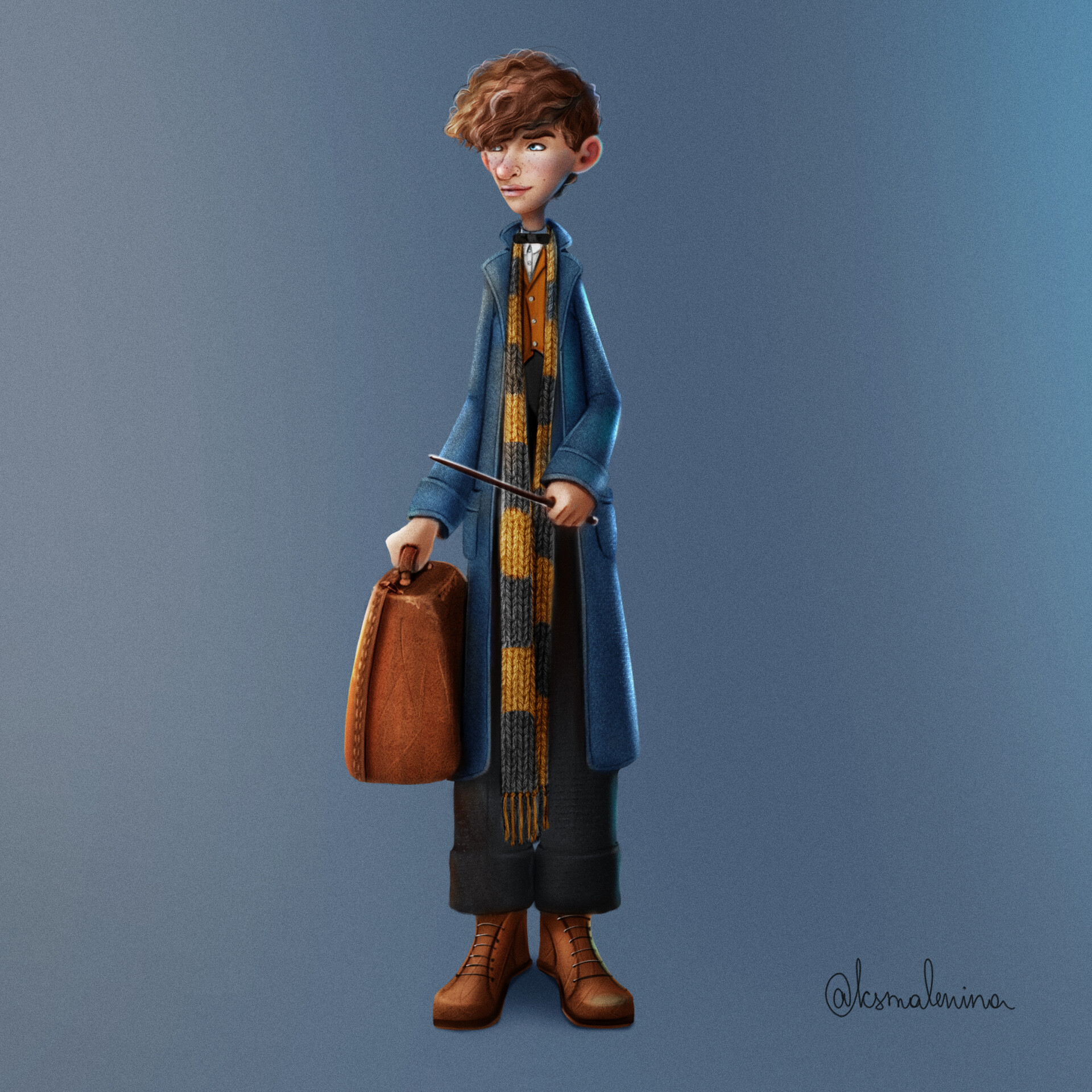 ArtStation - Newt Scamander