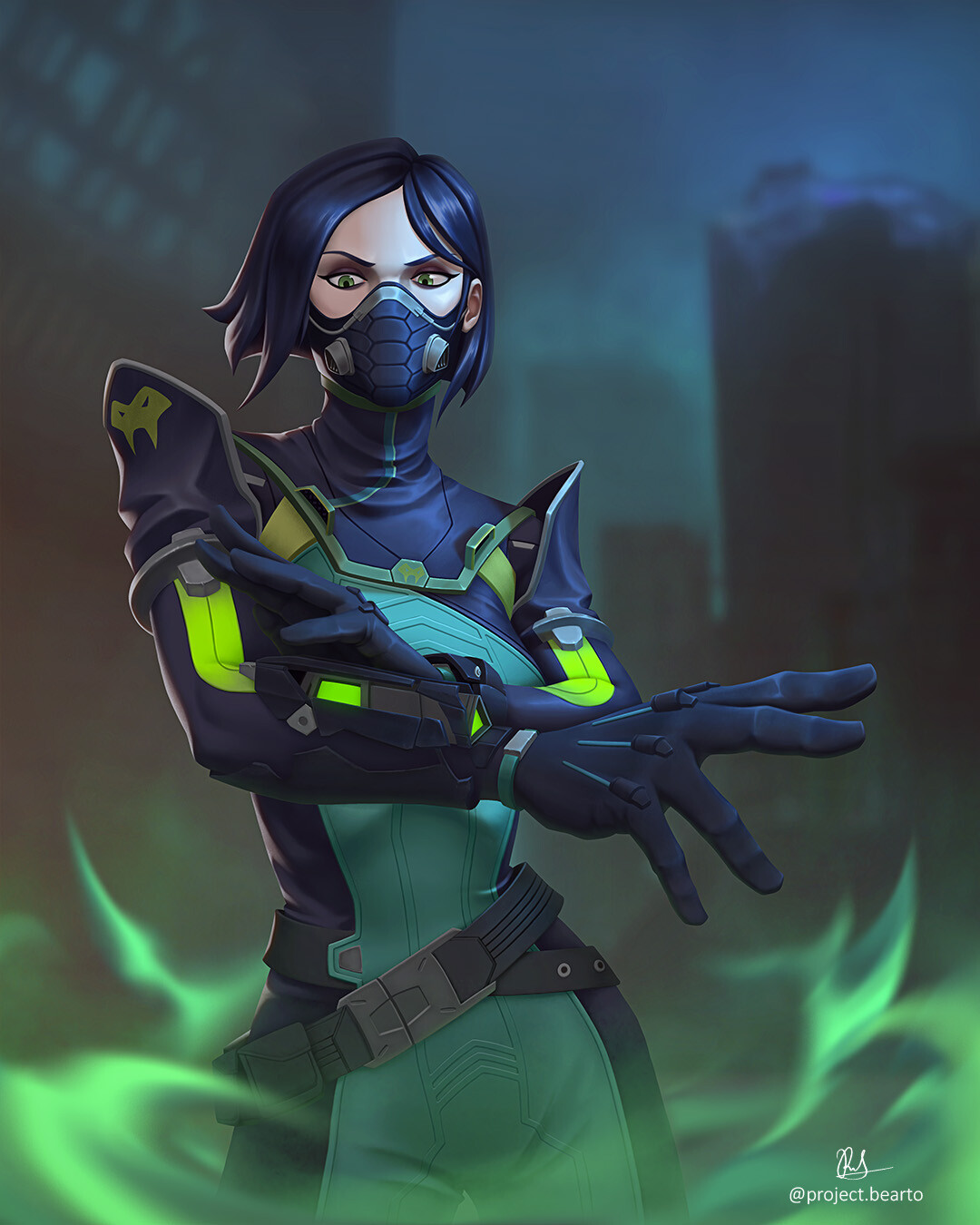 ArtStation - Viper Valorant