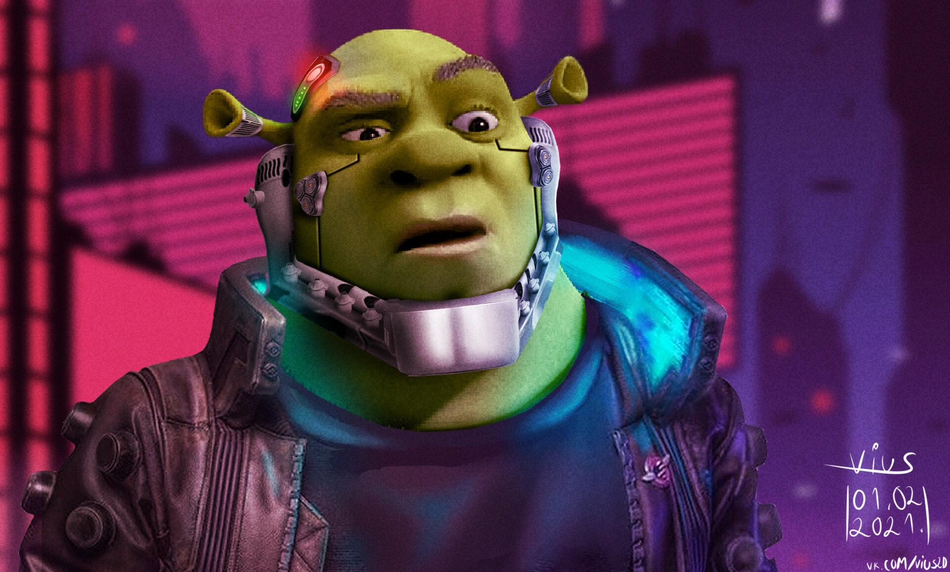 ArtStation - CyberShrek