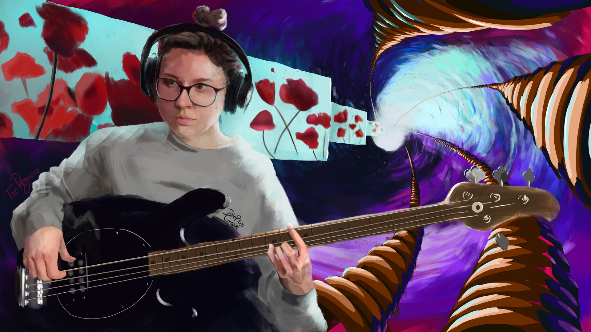 ArtStation - Julia Plays Groove