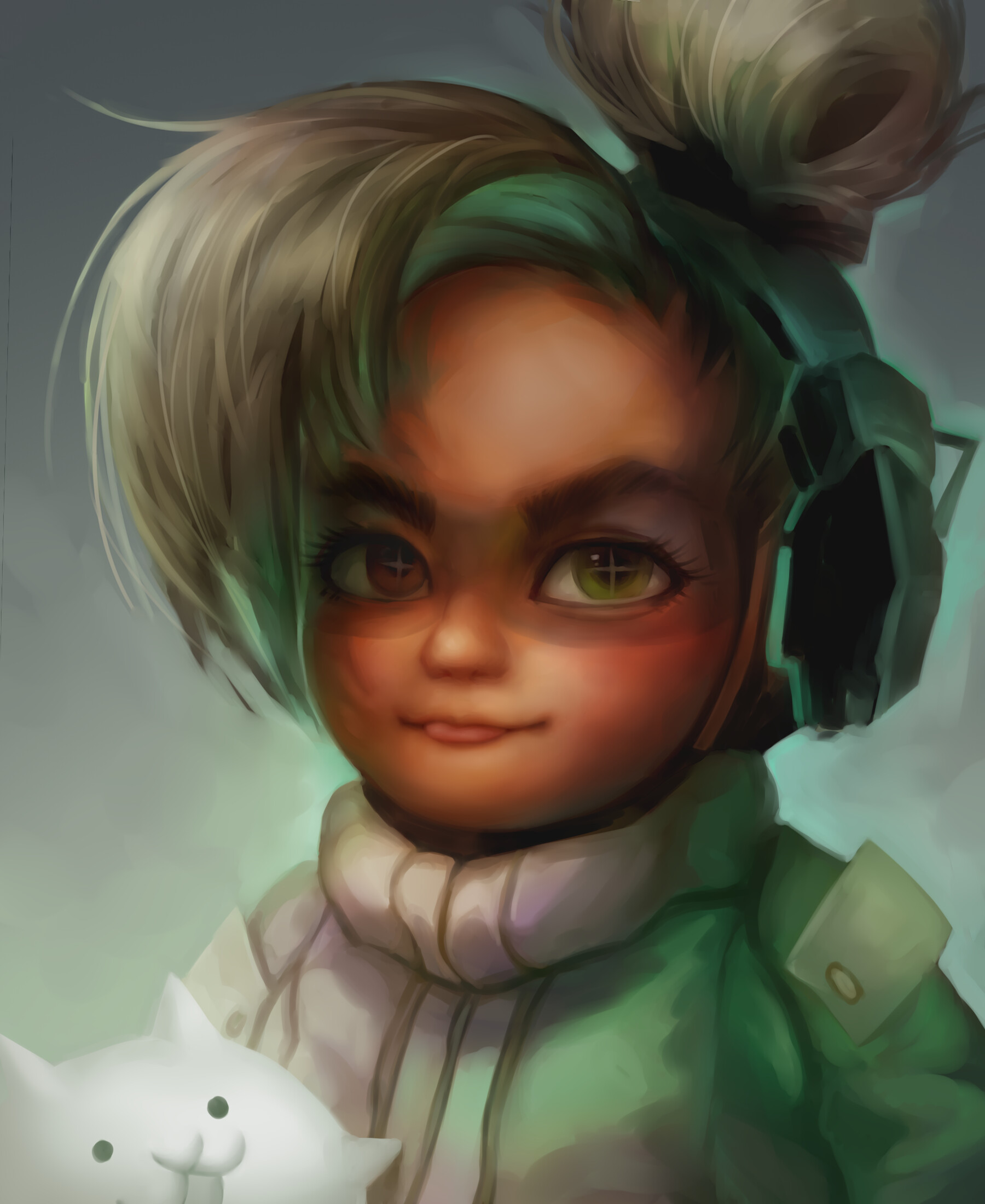 ArtStation - Saki Portrait