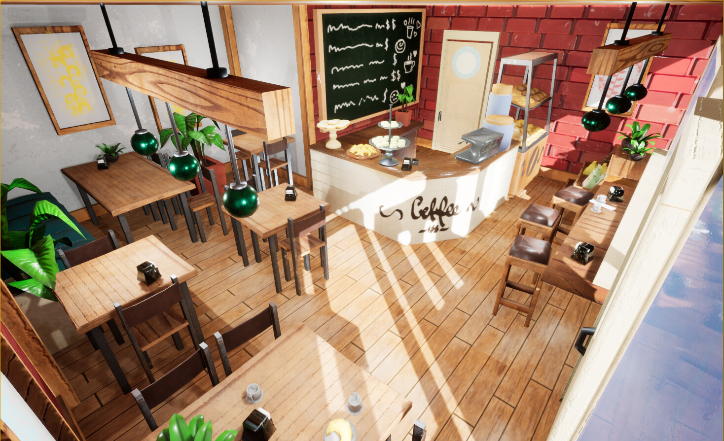 ArtStation - Coffee shop