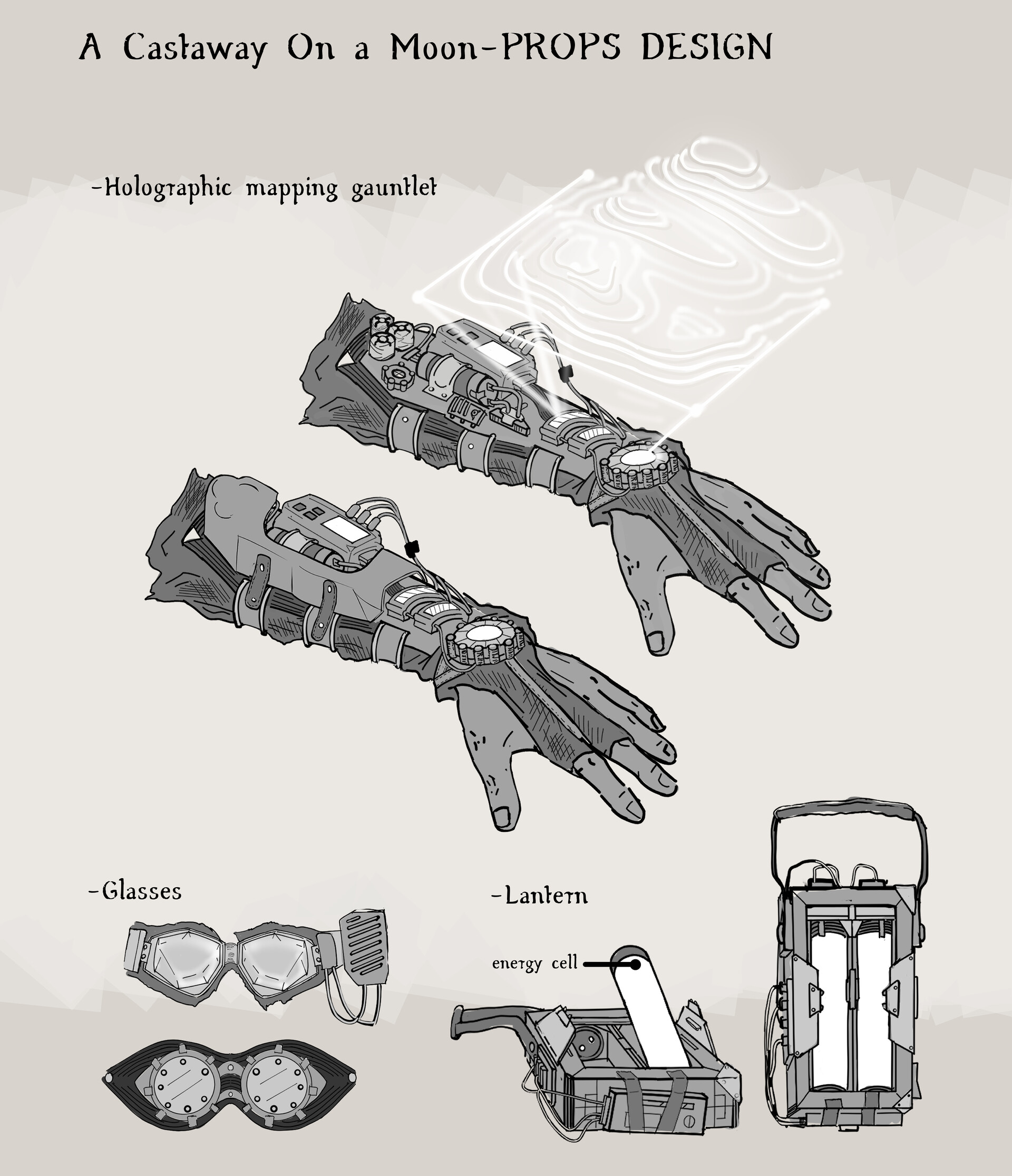 Germán Cid - A Castaway On A Moon