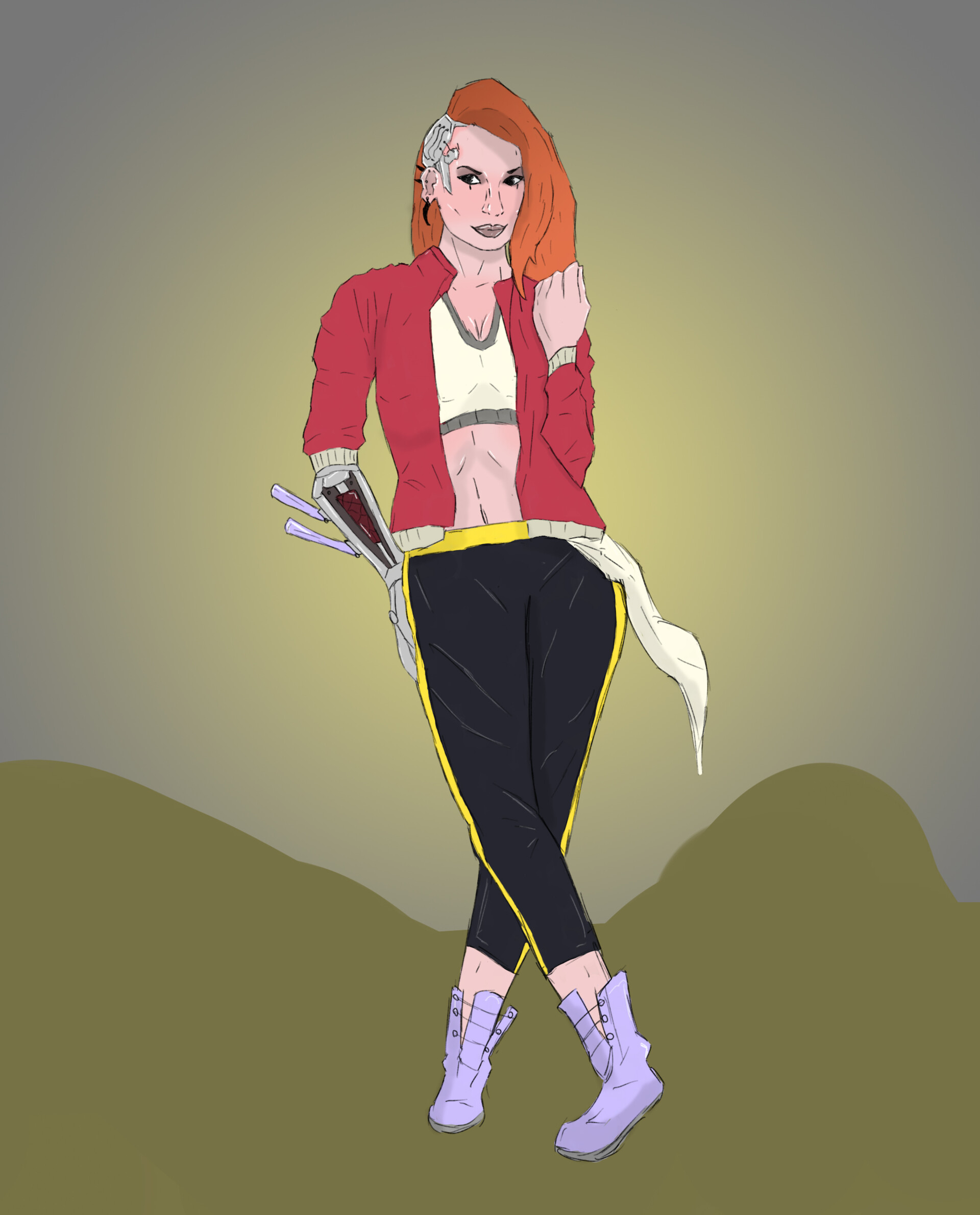 ArtStation - Cyberpunk Character design