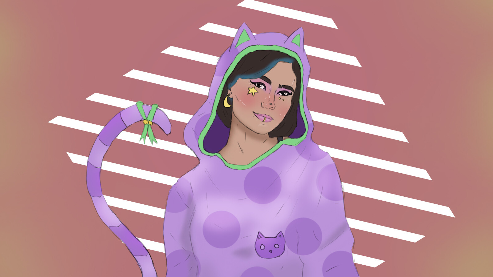 ArtStation - Character Design - Miya the catgirl