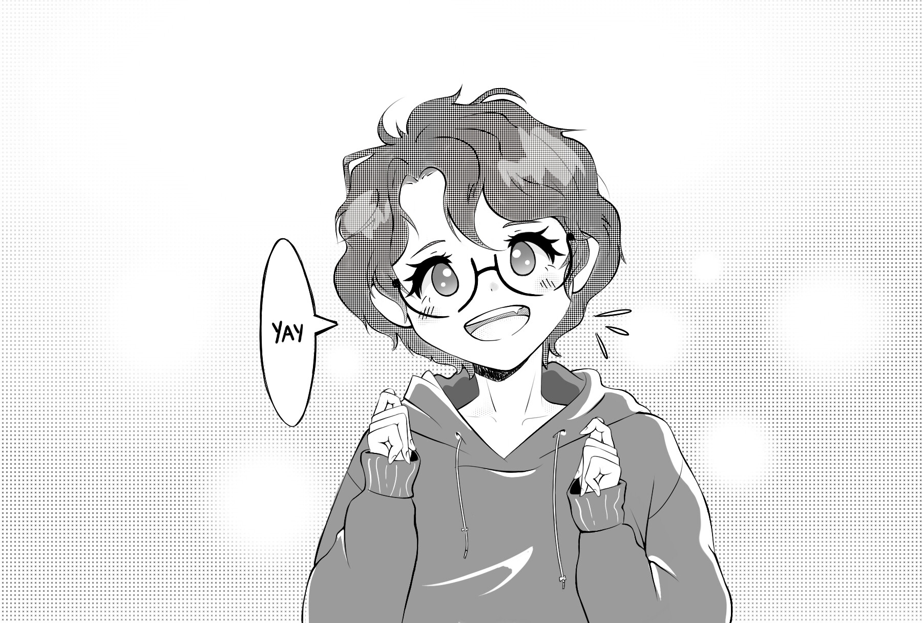 ArtStation - Manga Selfportrait 1