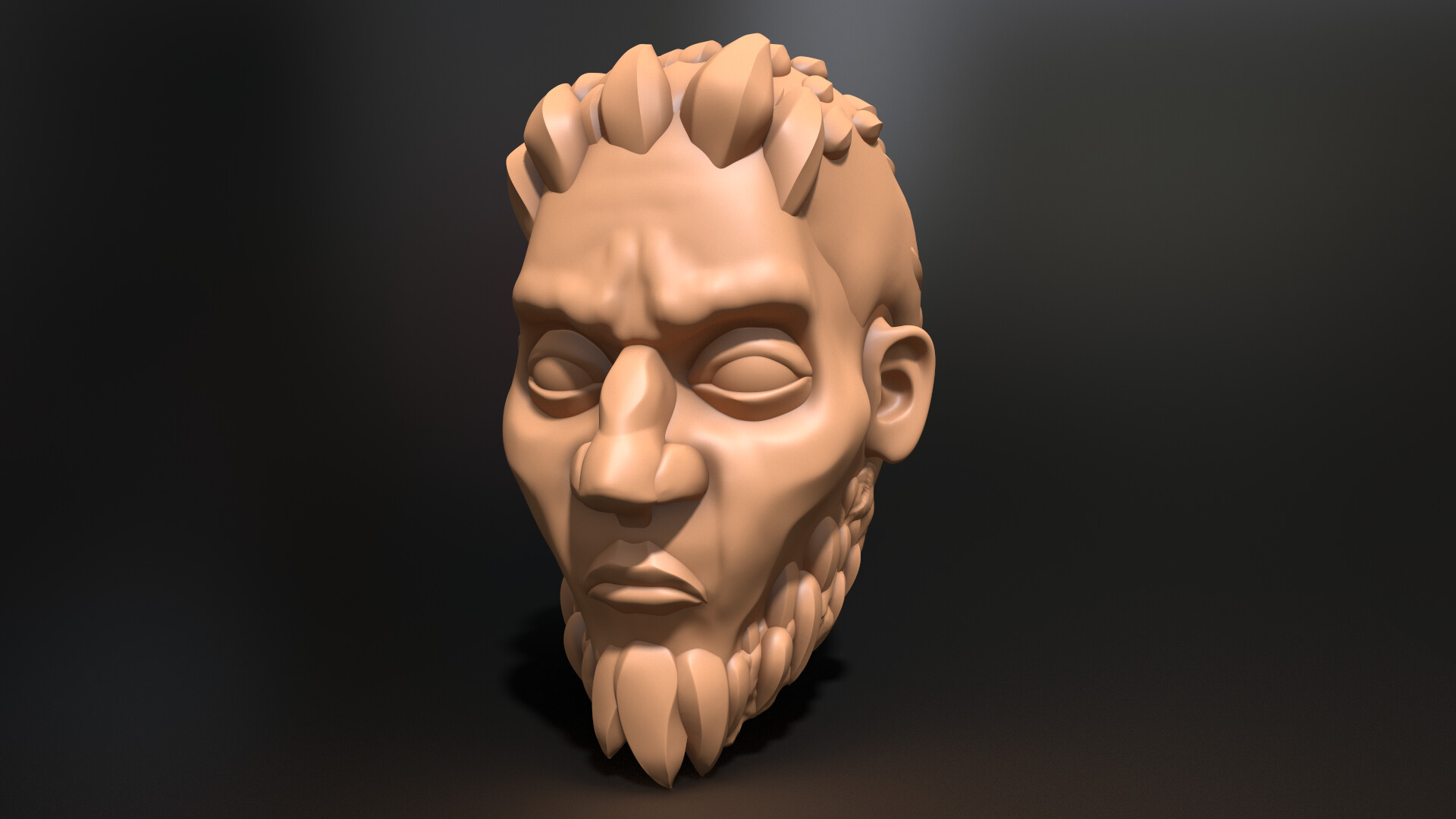 ArtStation - character's head. sketch in 1 hour