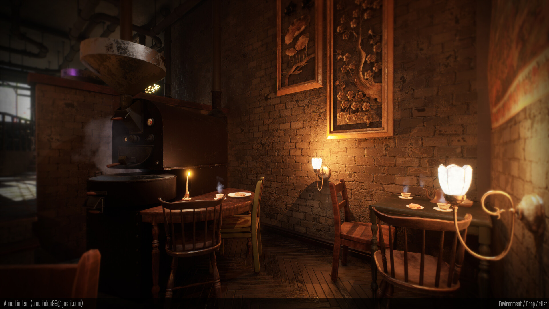 Anne Linden - Slightly Magical Coffee Shop