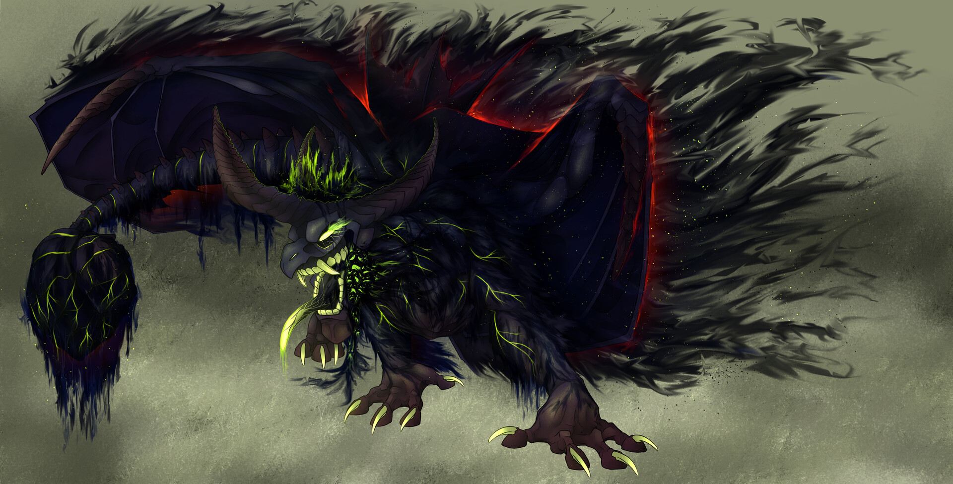ArtStation - Crump-N-Sons LLC Creature Design - Felgirth the Ever Burning