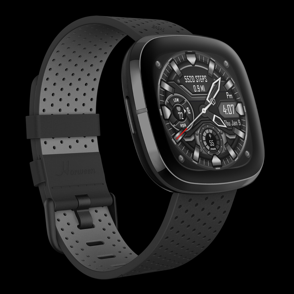 ArtStation - Hybrid Sport 4 For Fitbit Versa 1,2,3, Lite & Sense