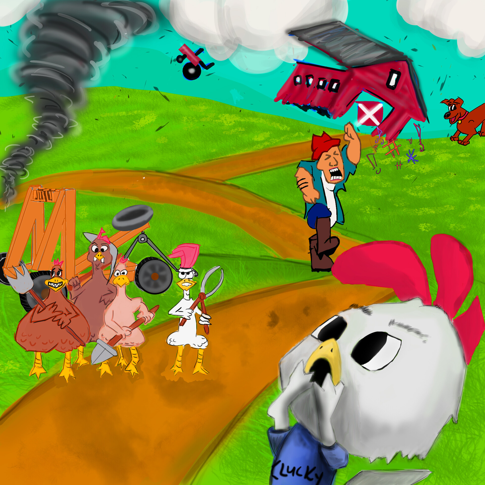 ArtStation - Clucky_the_Chicken
