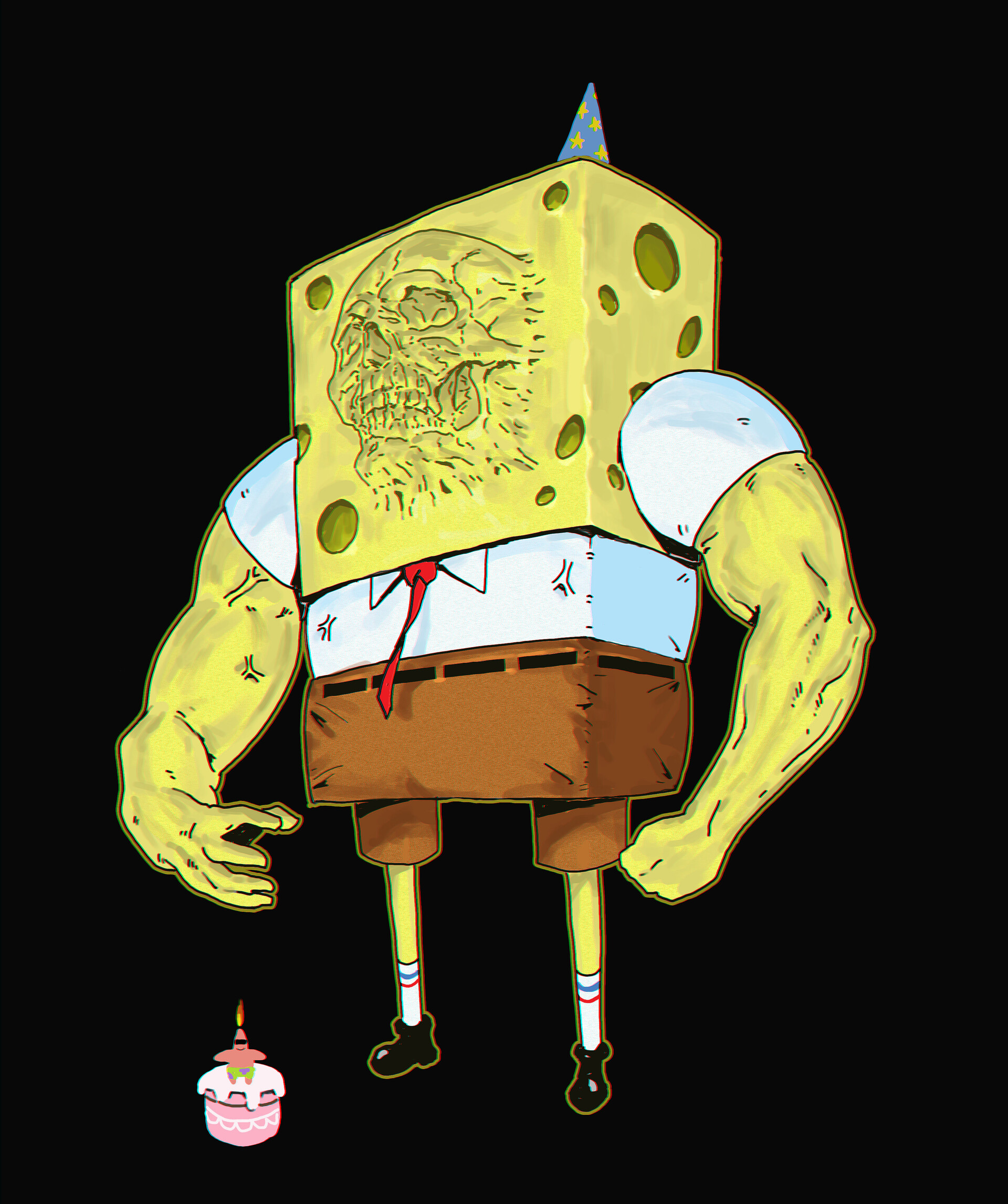 ArtStation - Spongebob's Birthday