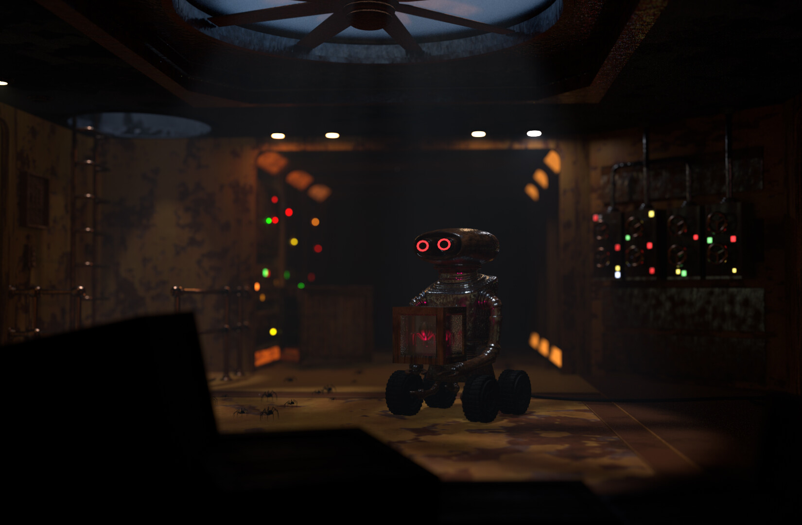 ArtStation - M-525 On A Mission (Lighting+Look Dev)