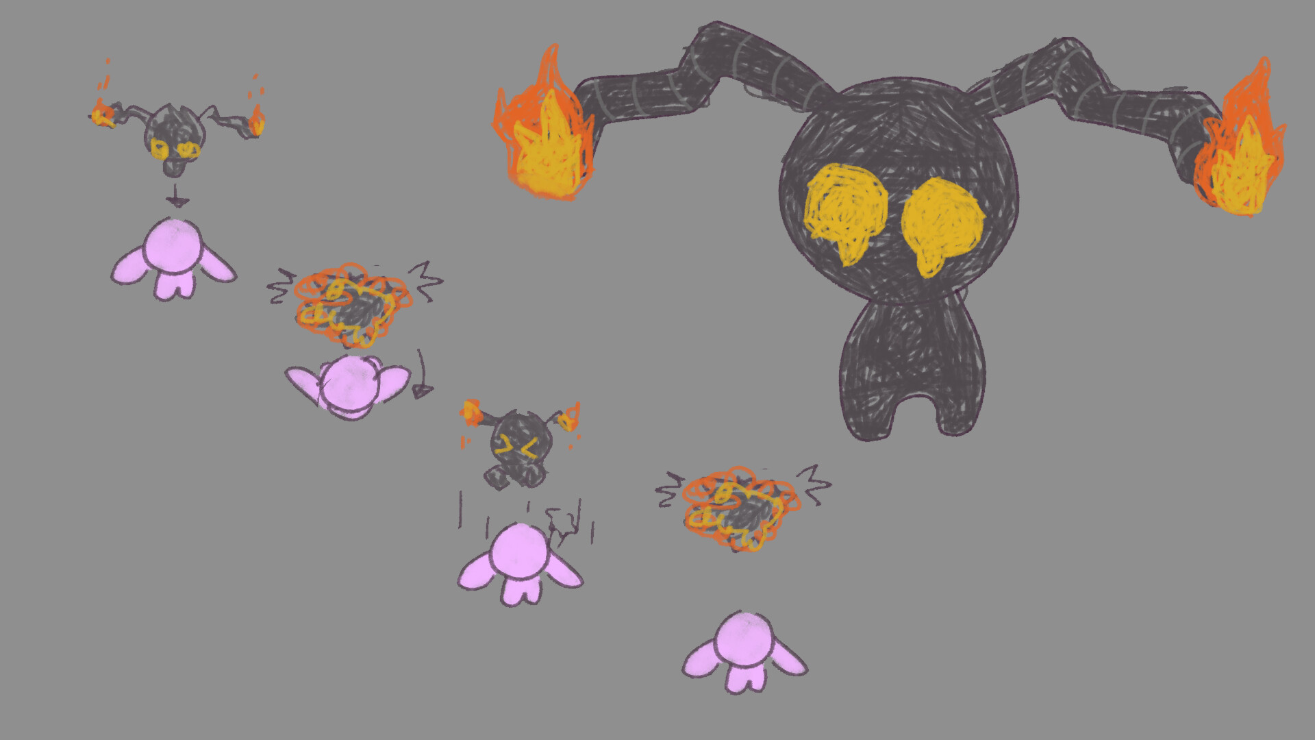 ArtStation - Enemy Concepts - Night Terror