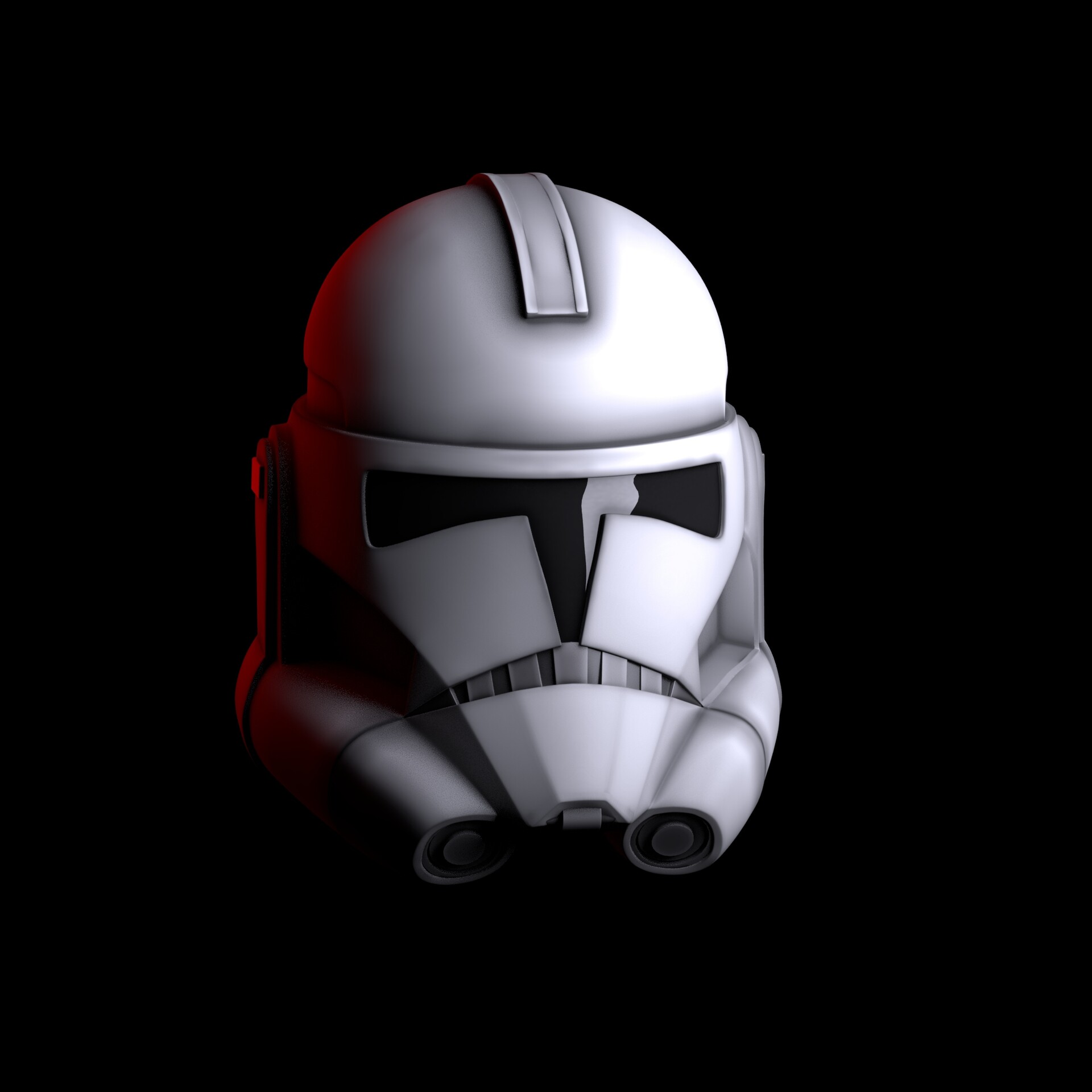 ArtStation - Retopped Phase II Clone Helmet from TCW