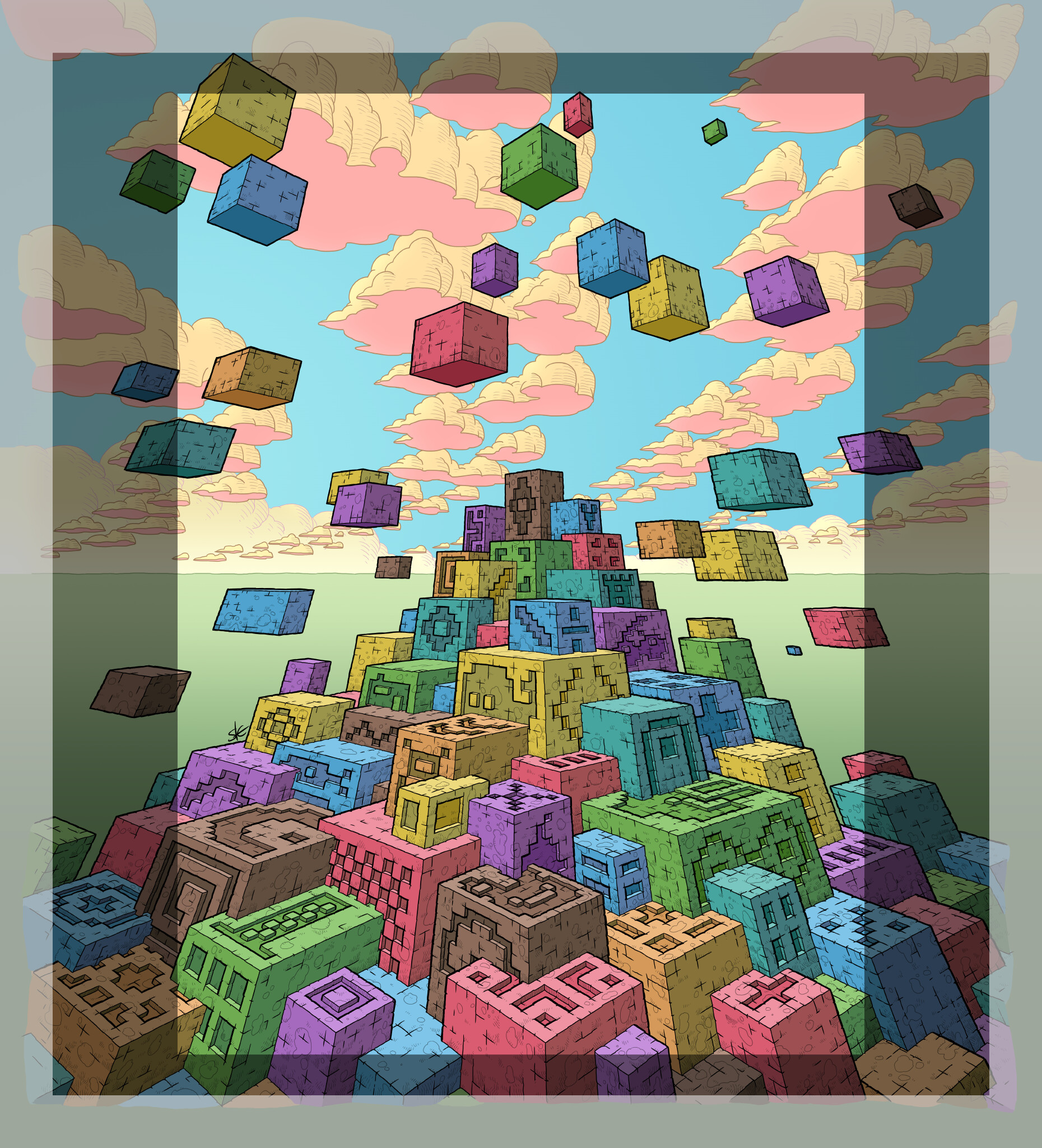 Ste Pickford - Cover art - Gridpix