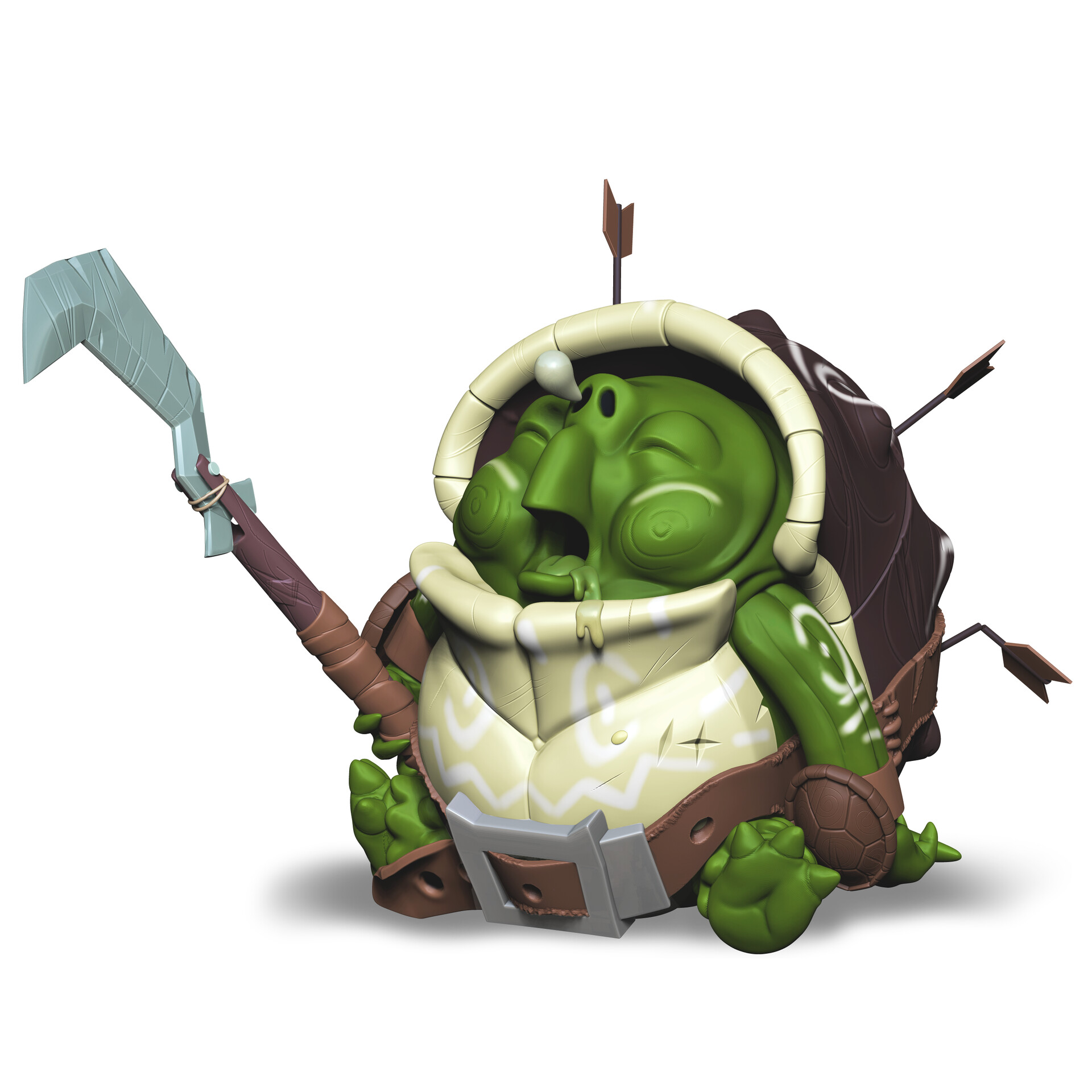 ArtStation - Warrior Turtle