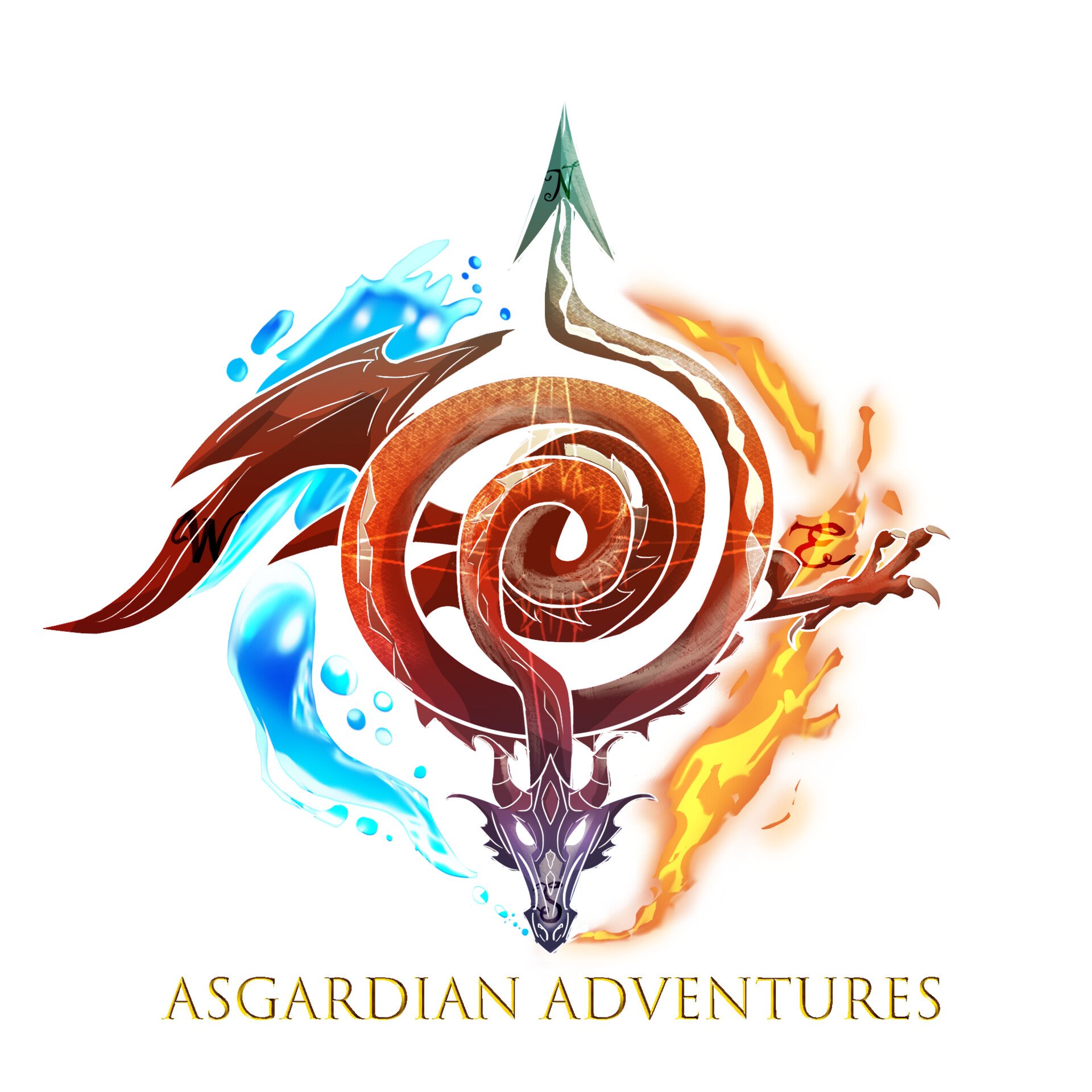 ArtStation - Asgardian Adventures logo