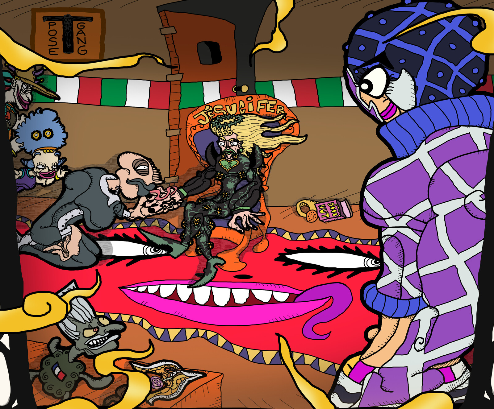 WillyWiyam - JoJo's bizarre adventure - Golden Wind : FINALE SCENE but ...