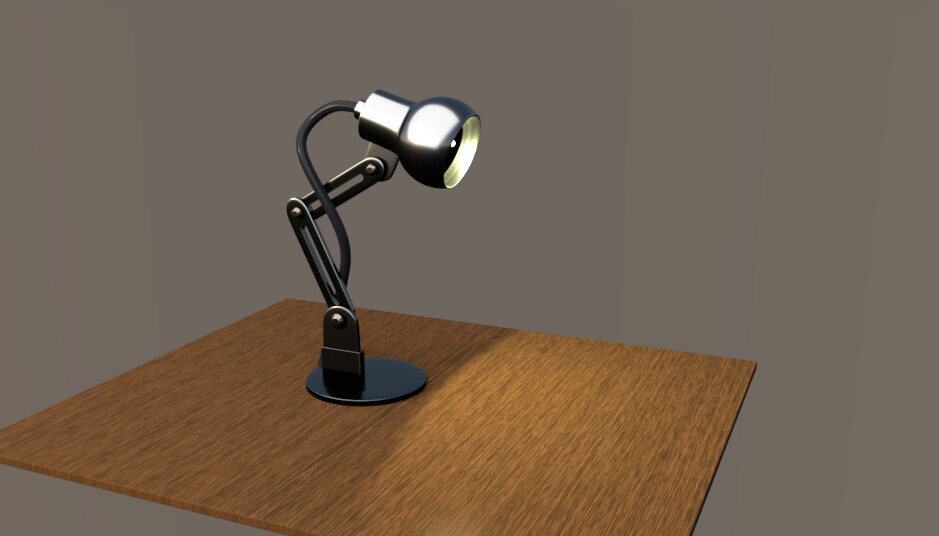 ArtStation - 3d Electric Lamp