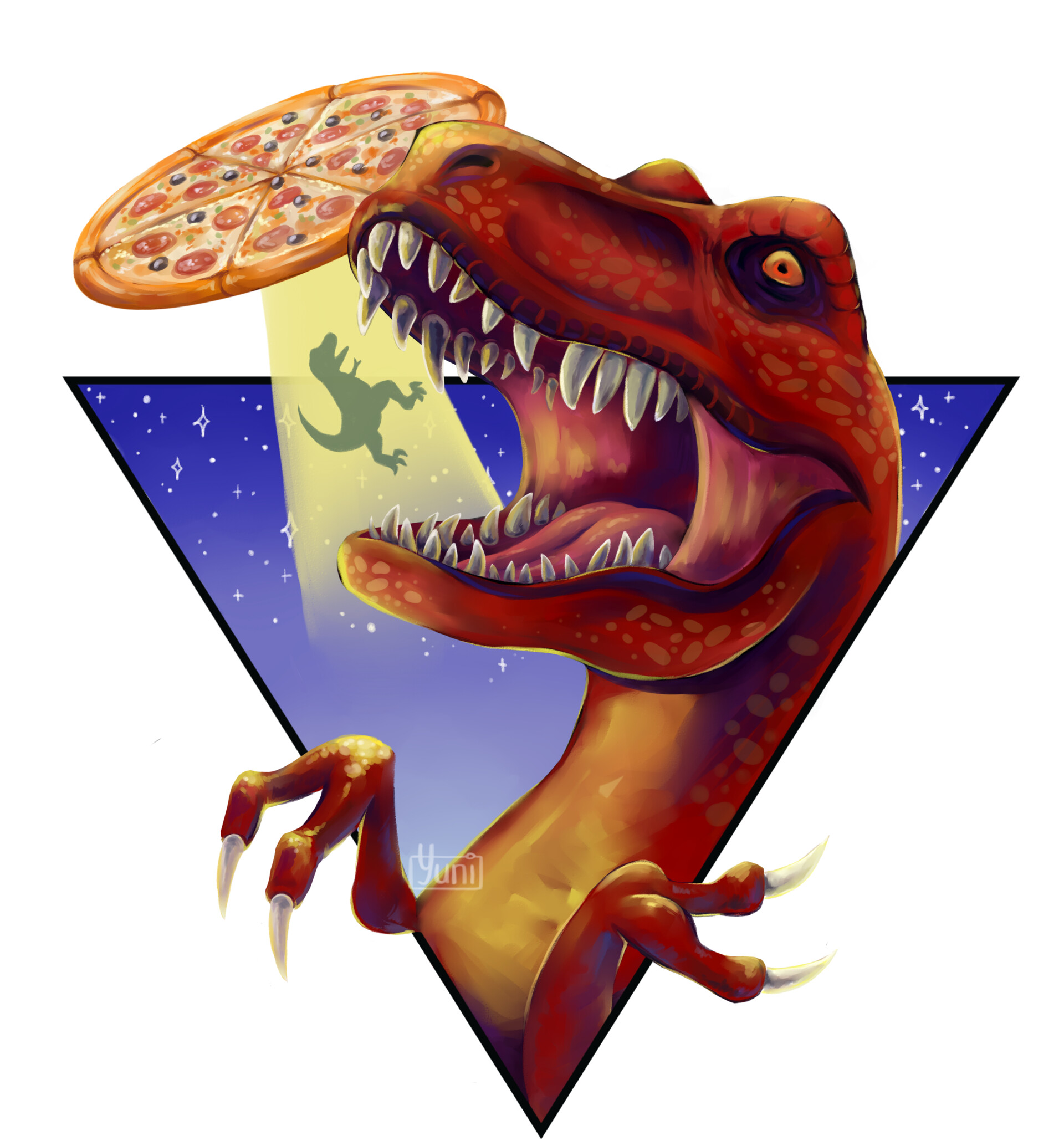 ArtStation - Pizzasaurus