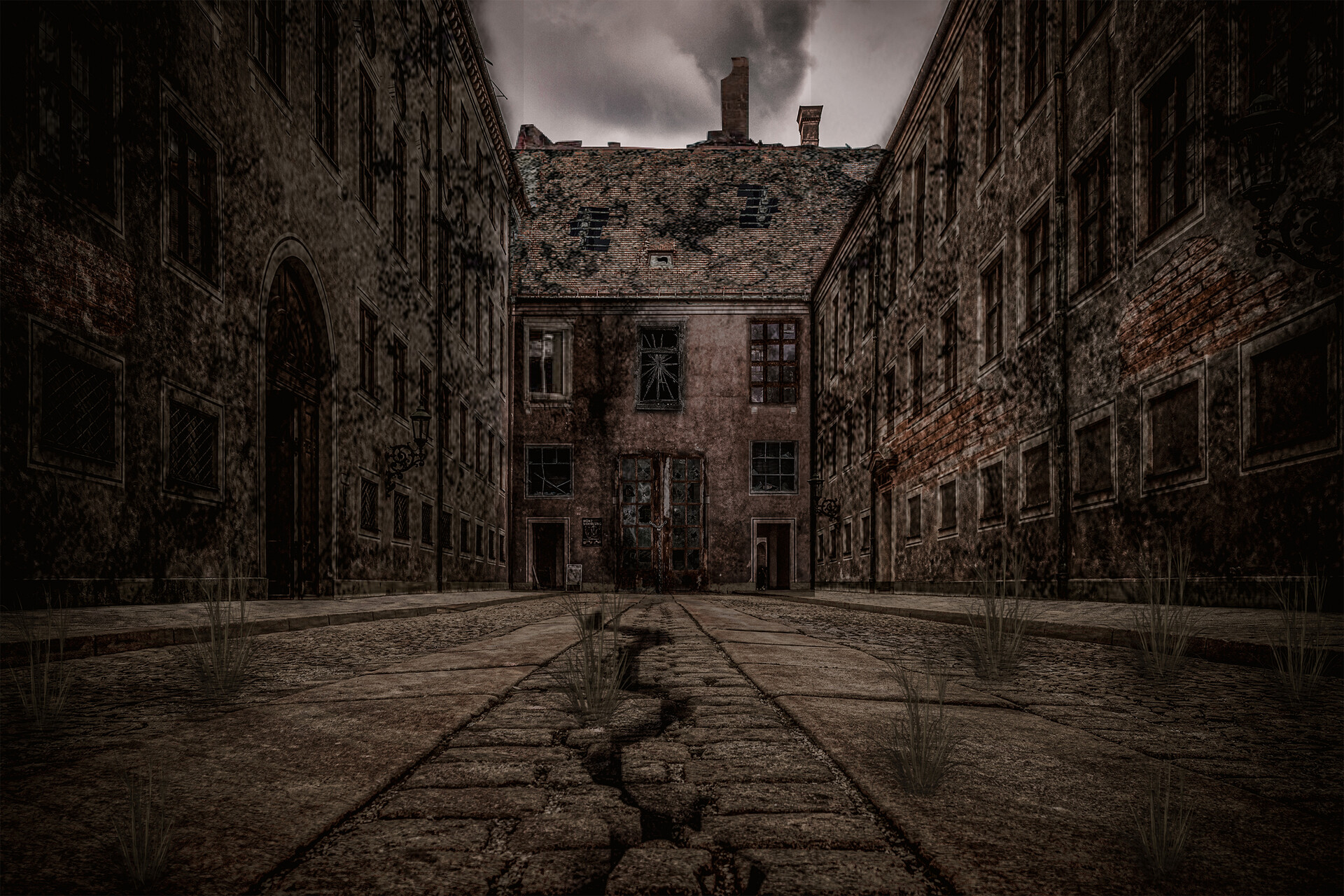 ArtStation - Destructive Matte Painting